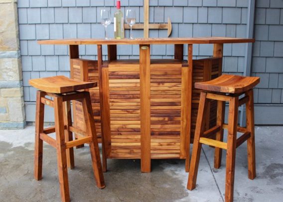 Outdoor Bars and Trollys Vancouver | Teak Tree – The Teak Tree